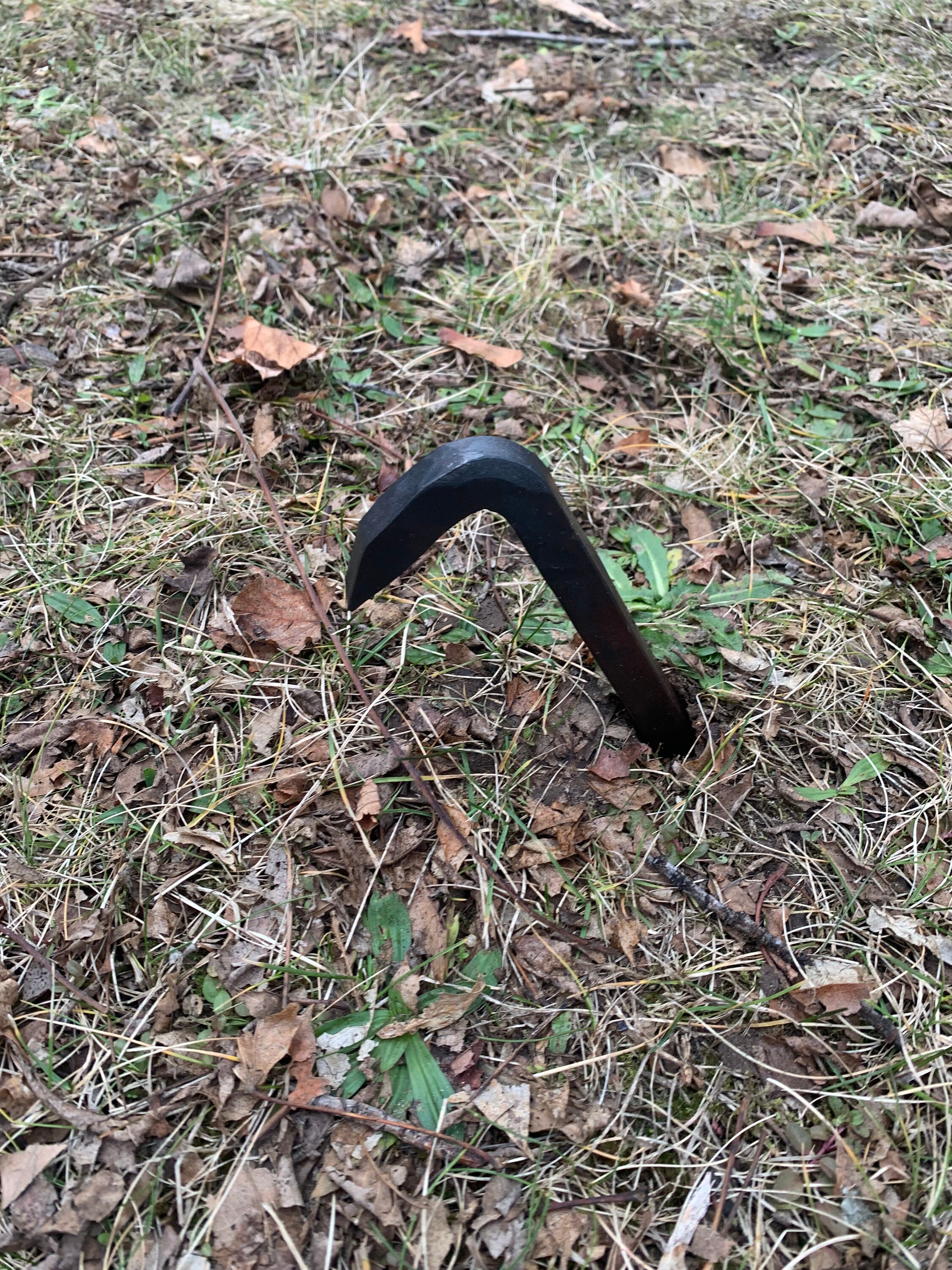 Hand Forged Tent Stake - Etsy