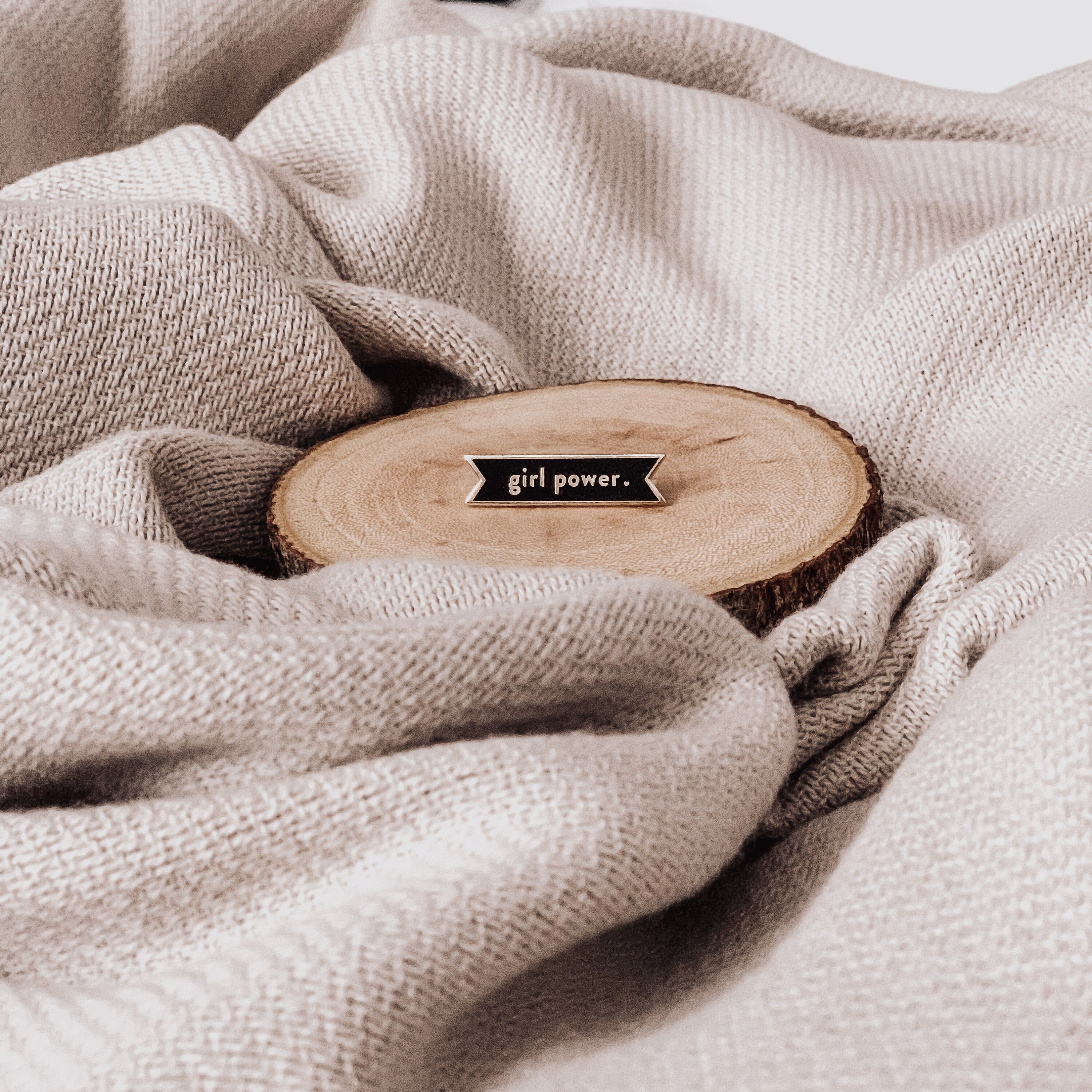 Girl Power Pin Feminist Enamel Pin Hard Enamel Pin | Etsy