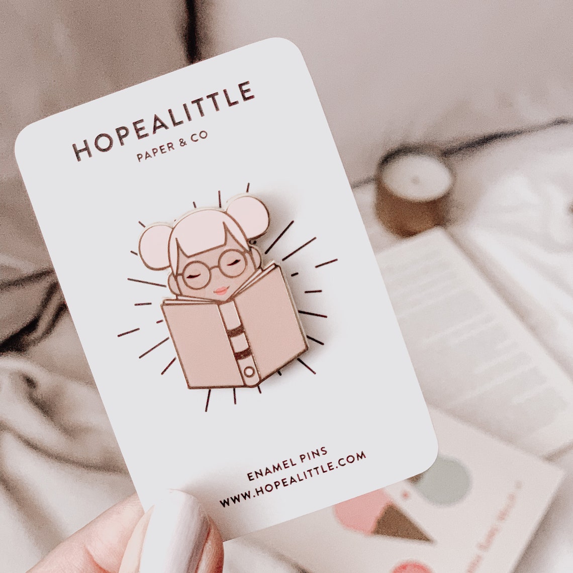 Ava Bookish Enamel Pin Hard Enamel Pin Minimal Enamel Pin - Etsy Canada