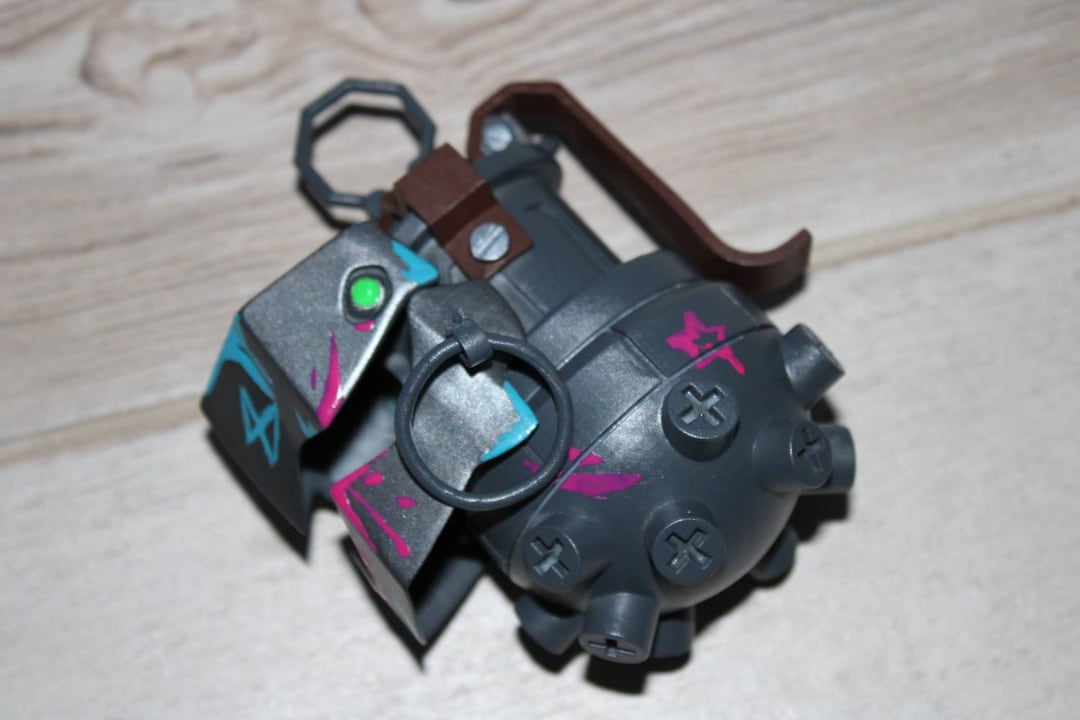 Jinx Grenade flame Chomper 3D Print Arcane League of Legends - Etsy