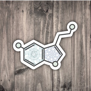 Serotonin Mandala Sticker - Etsy