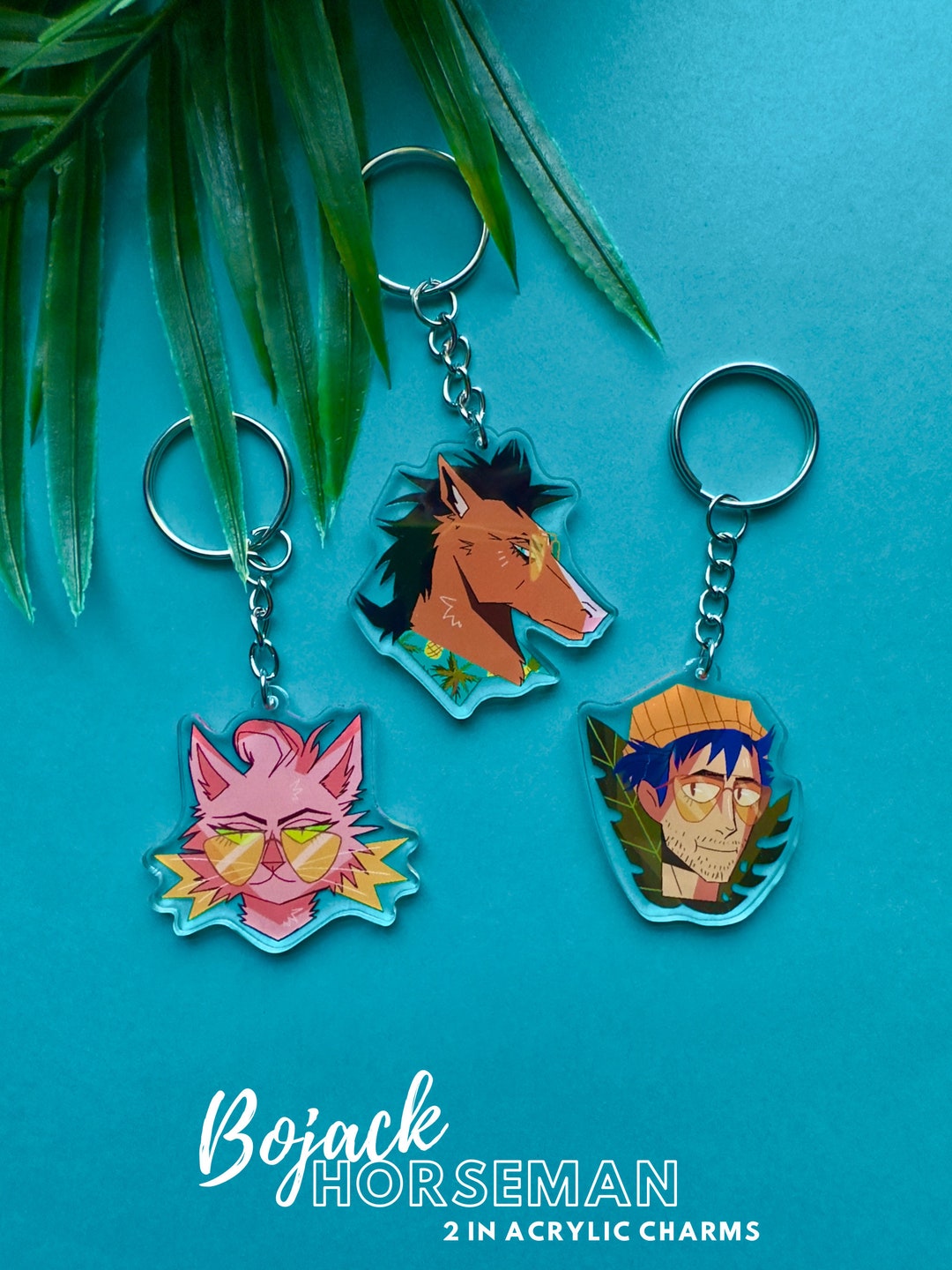 Tropical Bojack Charms - Etsy