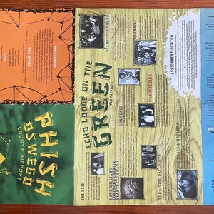 Phish Oswego Ticket Stub and Program - Etsy