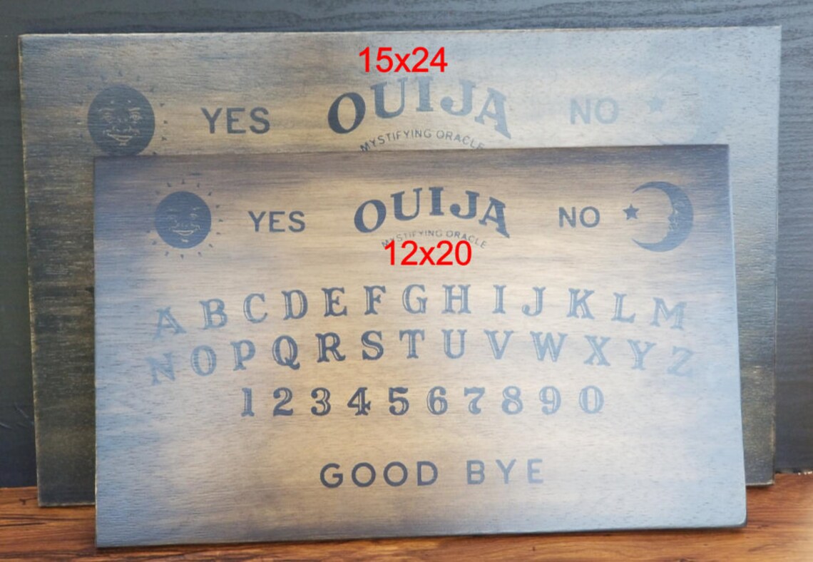 Handmade Wooden Ouija Board With Planchette Ouija Playing - Etsy