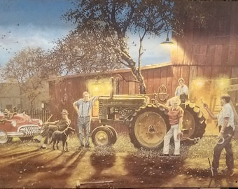 John Deere Metal Art - Etsy