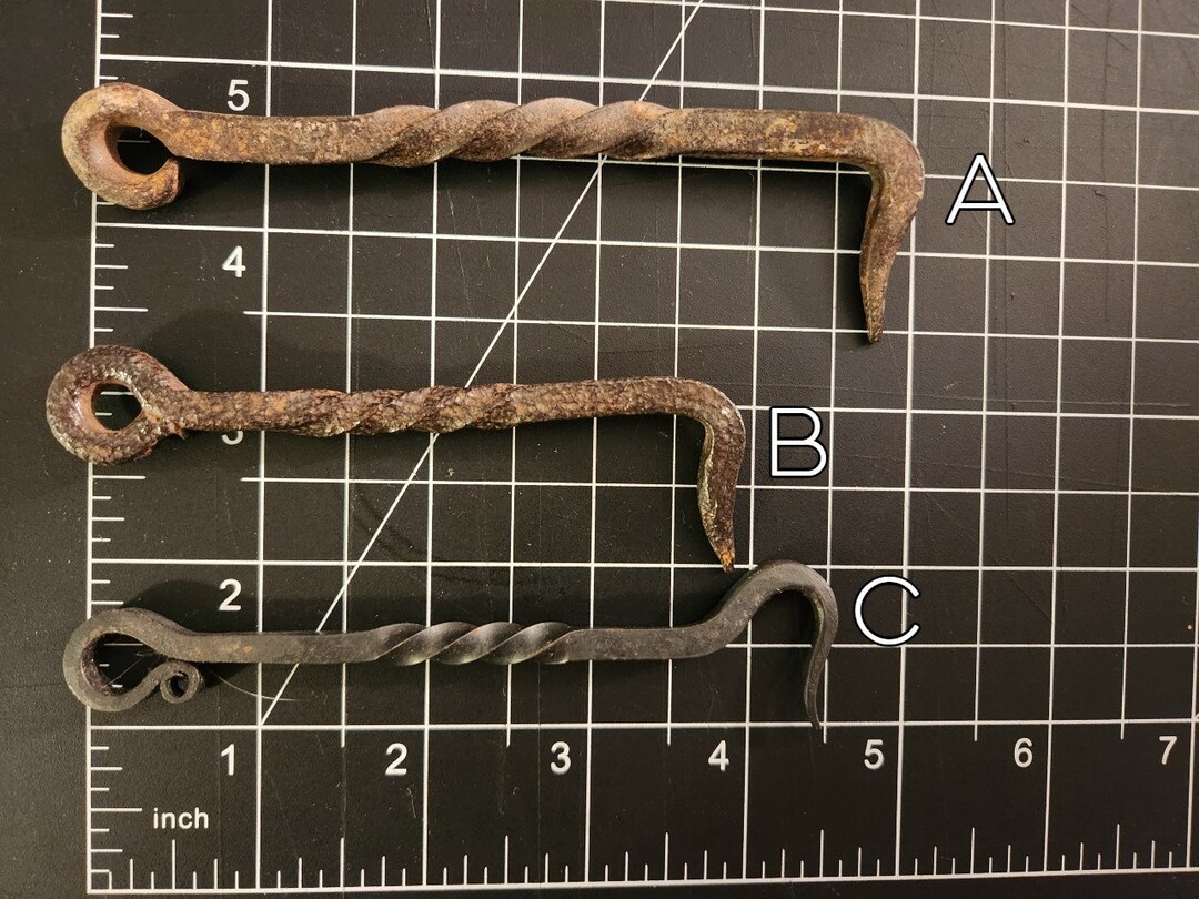 Antique Salvaged Iron Gate Latch Hooks - Sold Each - Etsy