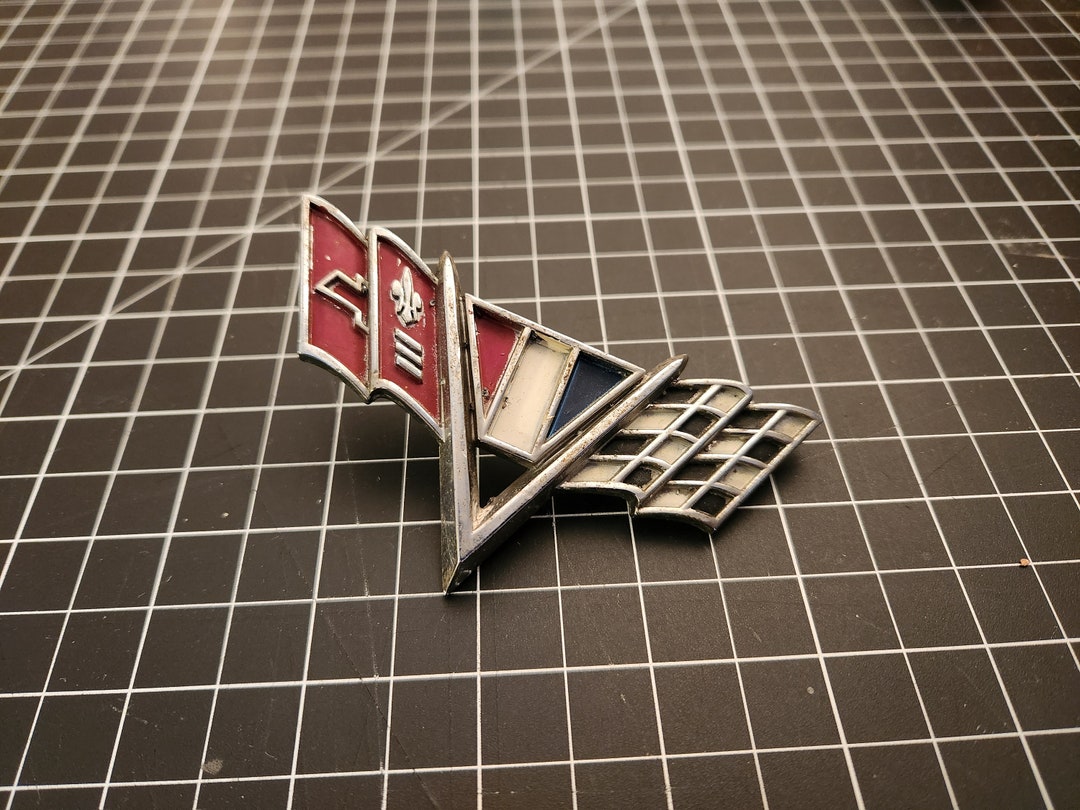 Vintage Original 1960's Chevrolet Flag Emblem 3840318 - Etsy