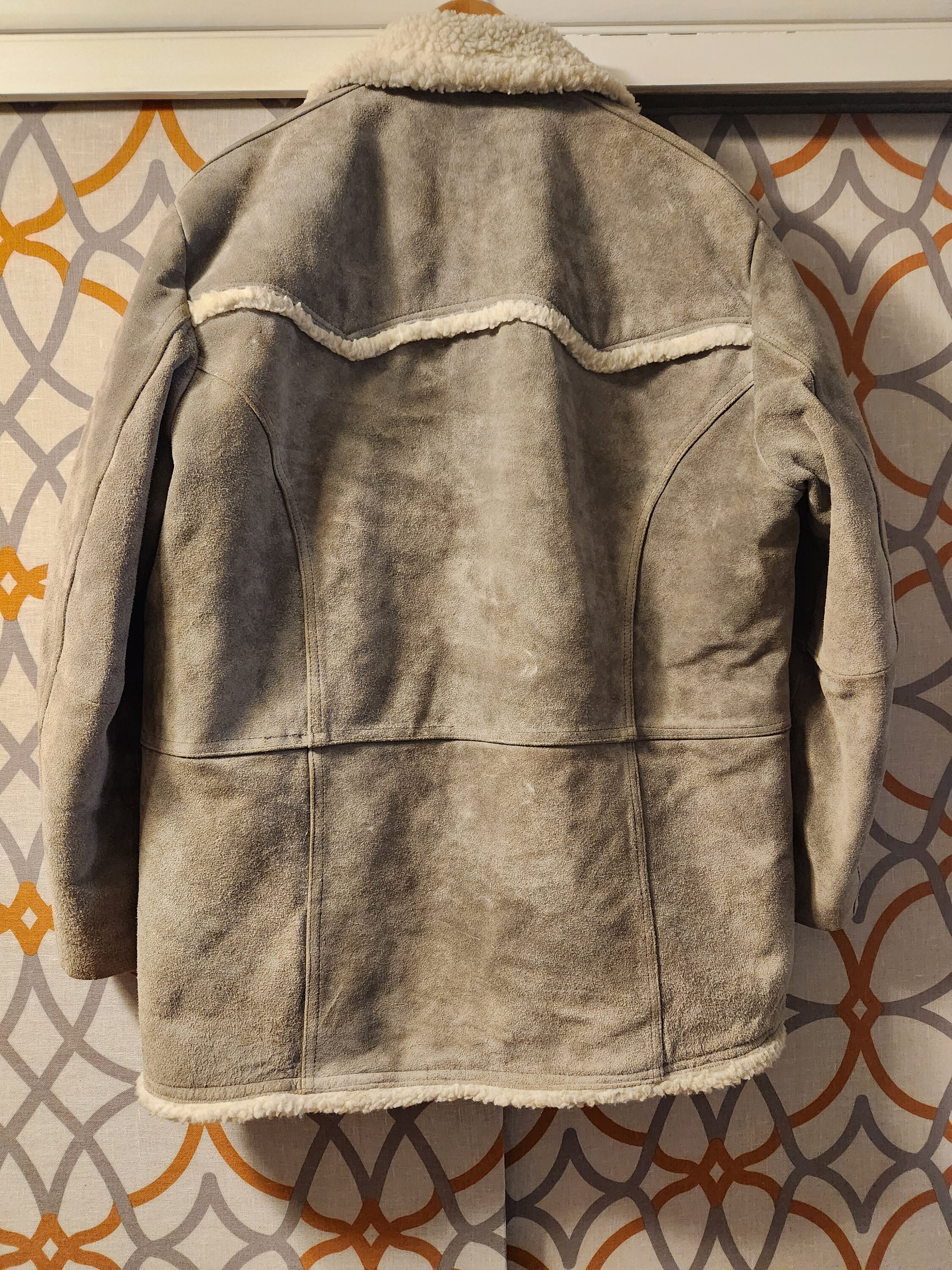 Vintage Men's Pioneer Wear 100% Cow Split Leather / Suede & Synthetic ...