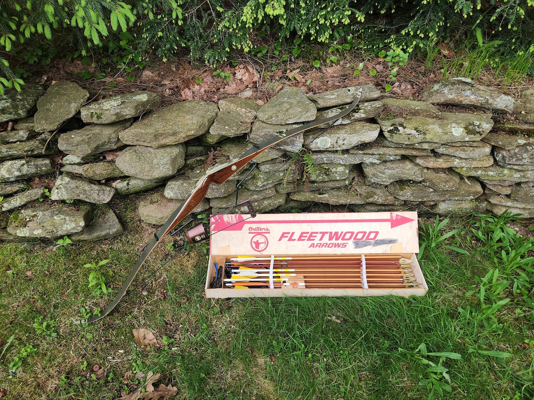 Vintage Bear Archery Co Glass-powered KODIAK Recurve LH Bow - 60" 60 ...