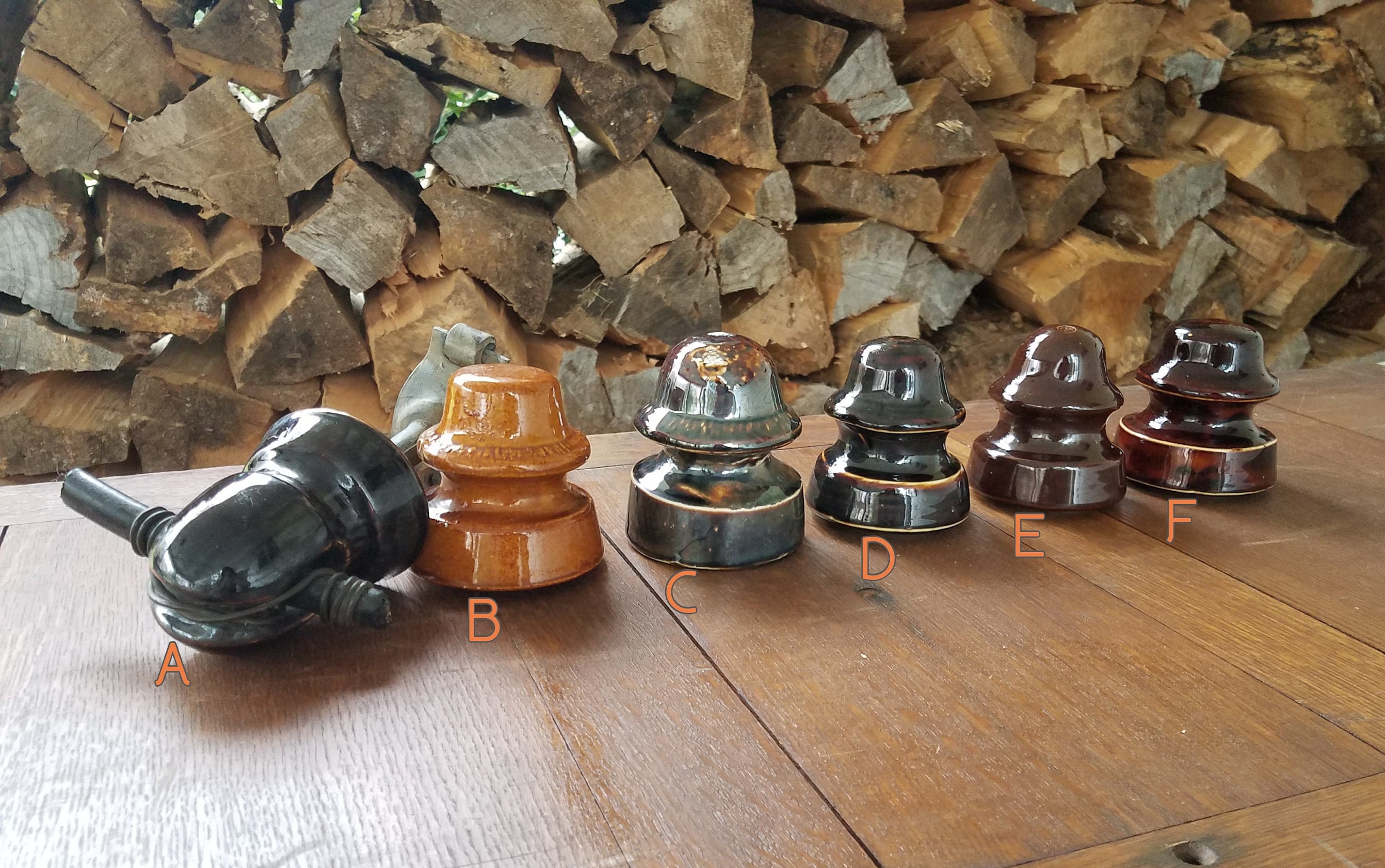 Vintage Porcelain Ceramic Power Line Insulators Sold Each - Etsy