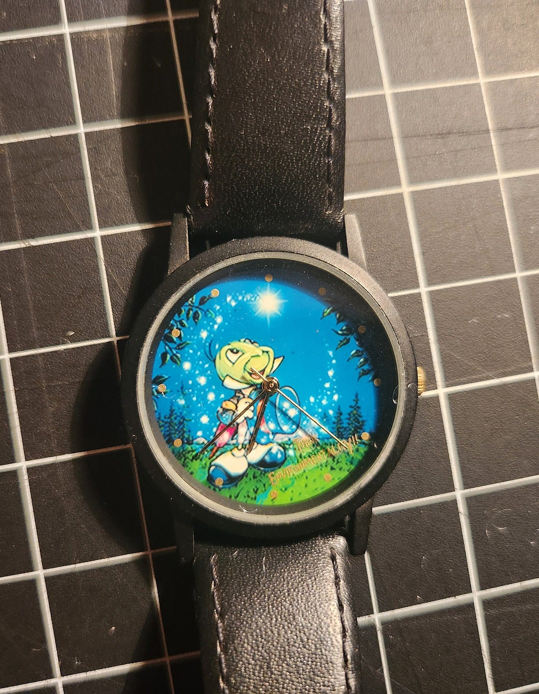 Vintage 1990's Disney Jiminy Cricket "think Environmentality ...