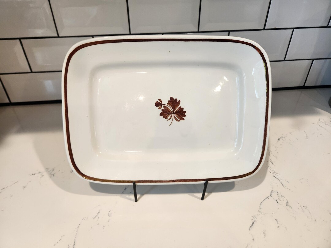 Antique A.J. Wilkinson England Royal Ironstone China 8x11 Rectangular ...