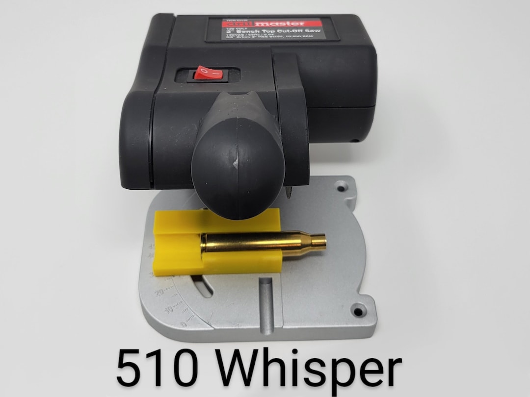 510 Whisper Cut off Trimming Jig Auto-ejecting Brass Case Trimmer - Etsy
