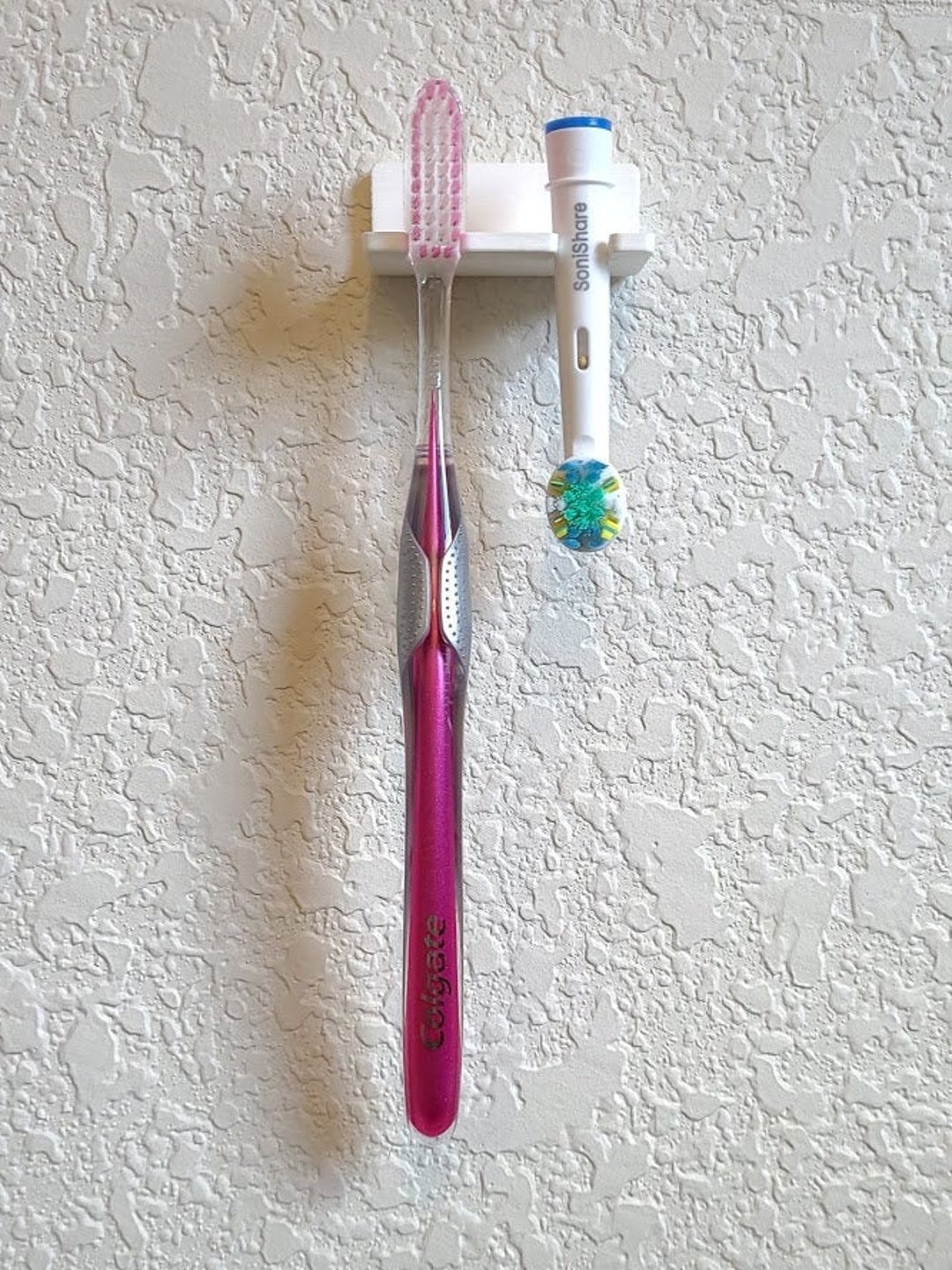 Toothbrush Wall Mounted Holder - Self Adhesive - Etsy
