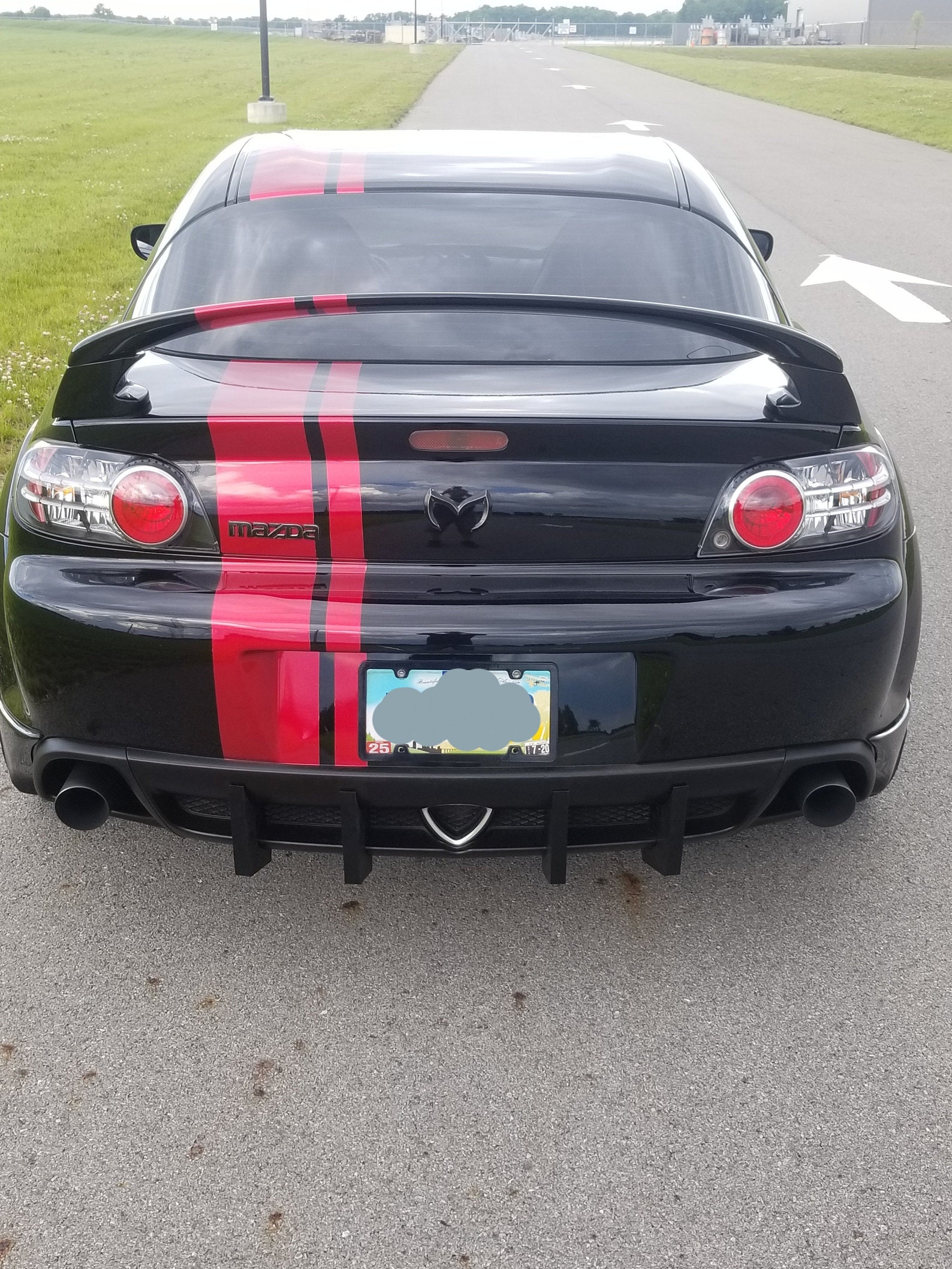 04-08 Mazda RX8 Rear Bumper Diffuser Fins (quantity 4) - Etsy