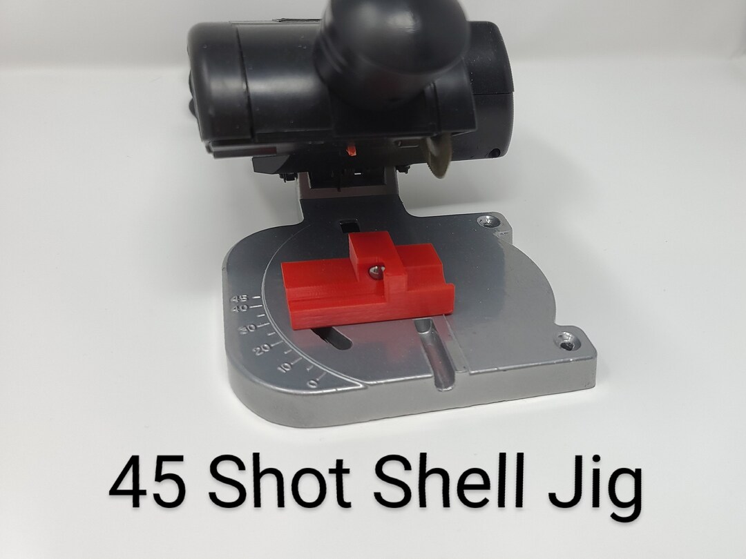 45 Shot Shell Cut off Trimming Jig Auto-ejecting Brass Case Trimmer - Etsy