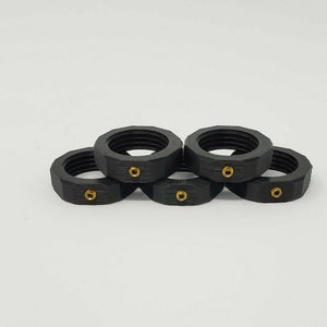 5 Lee/rcbs/hornady/redding Plastic Reloading Die Locking Rings Black ...