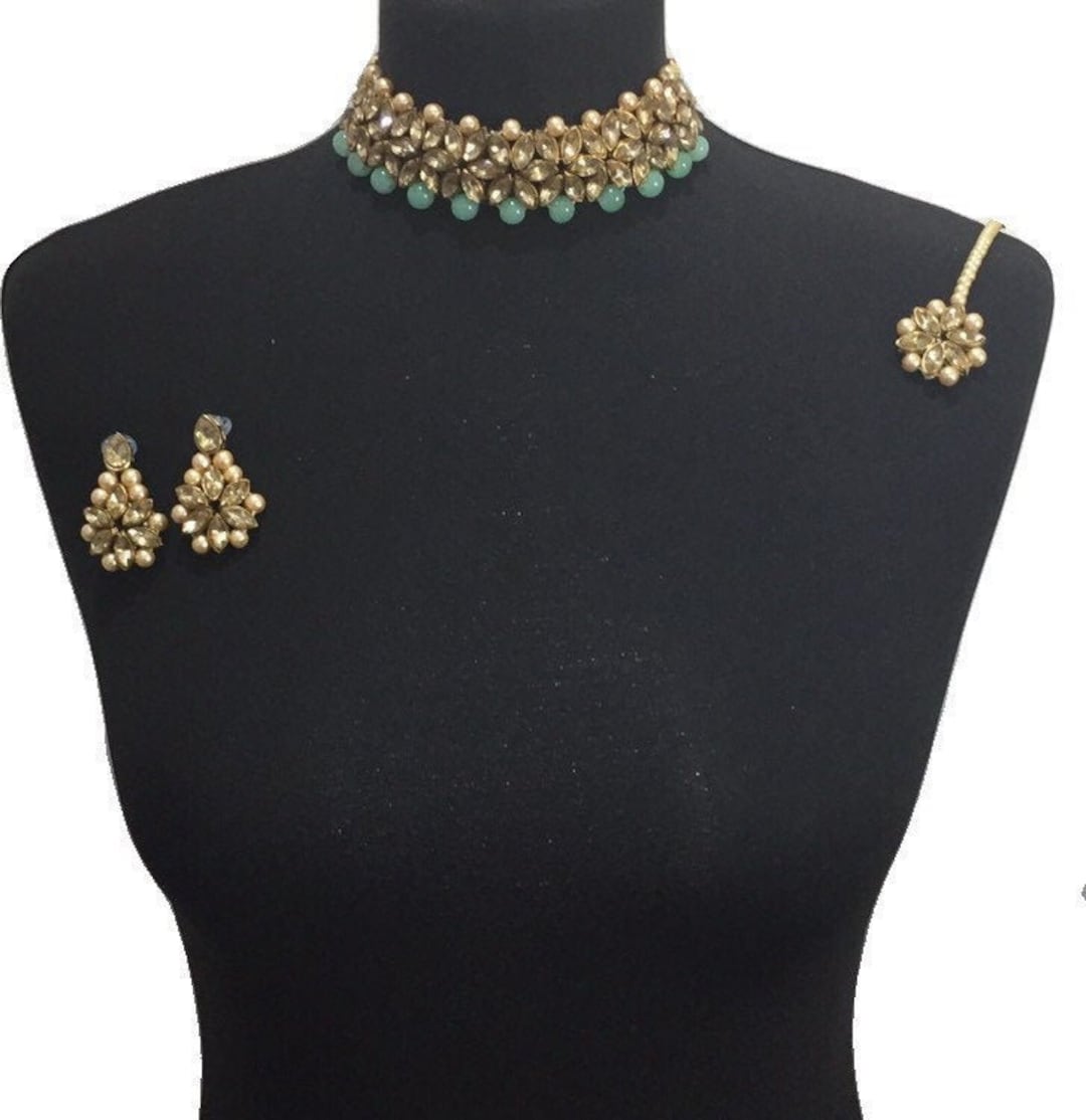 Elegant Pakistani Choker , Pakistani Choker , Indian Choker , Pakistani ...