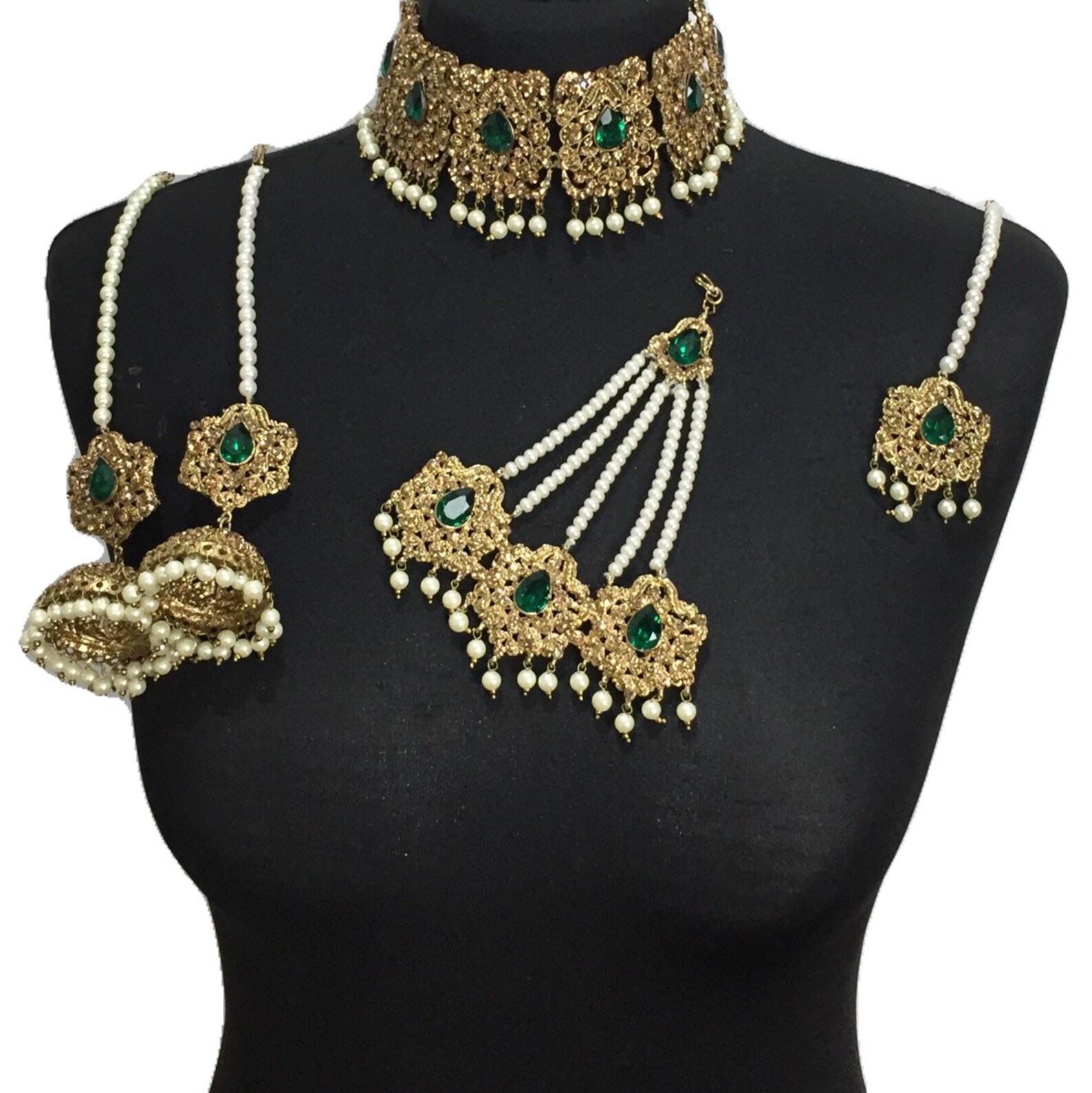 Pakistani Jewelry Indian Jewelry Pakistani Wedding Jewelry - Etsy