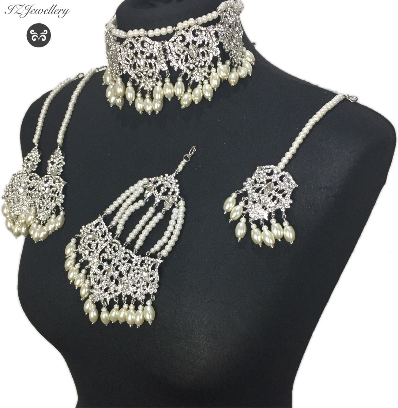 Pakistani Jewelry Indian Jewelry Pakistani Bridal Jewelry | Etsy