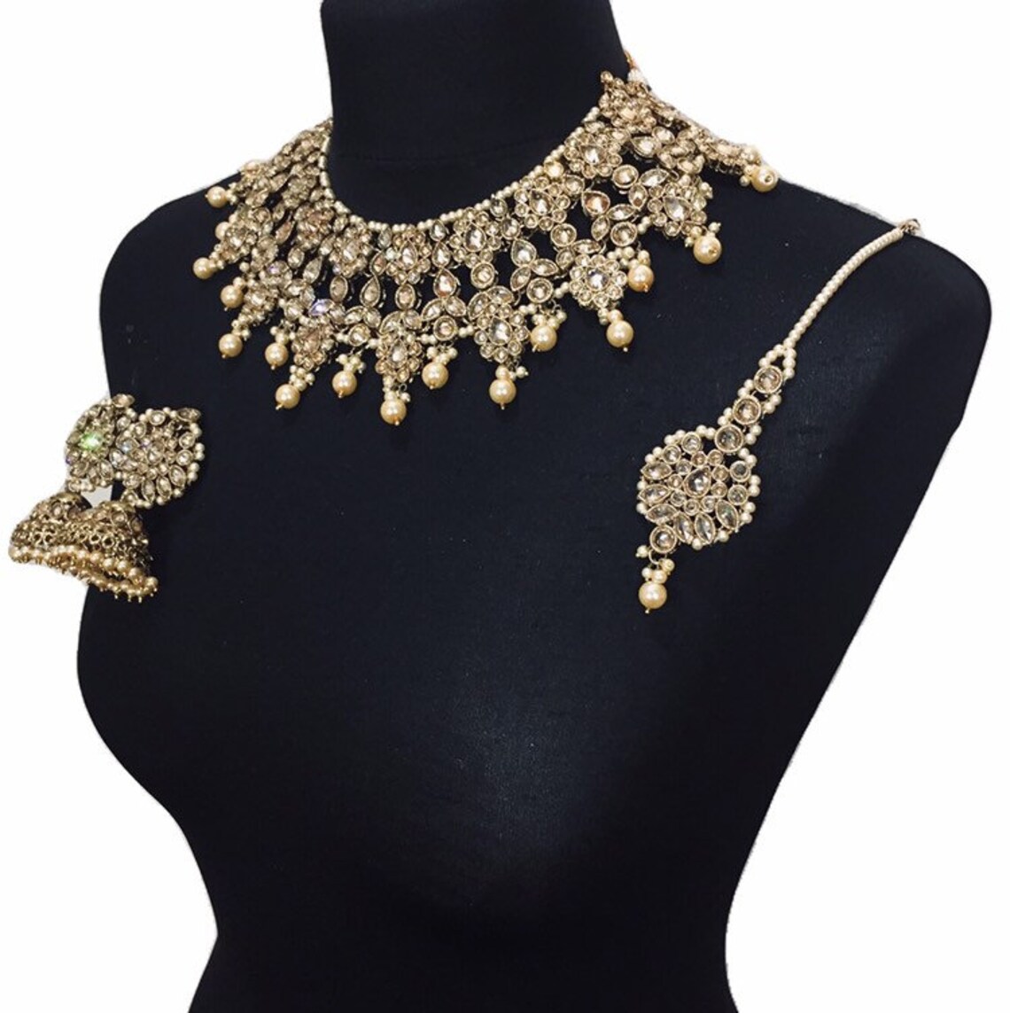 Pakistani Jewelry Indian Jewelry Pakistani Wedding Jewelry - Etsy