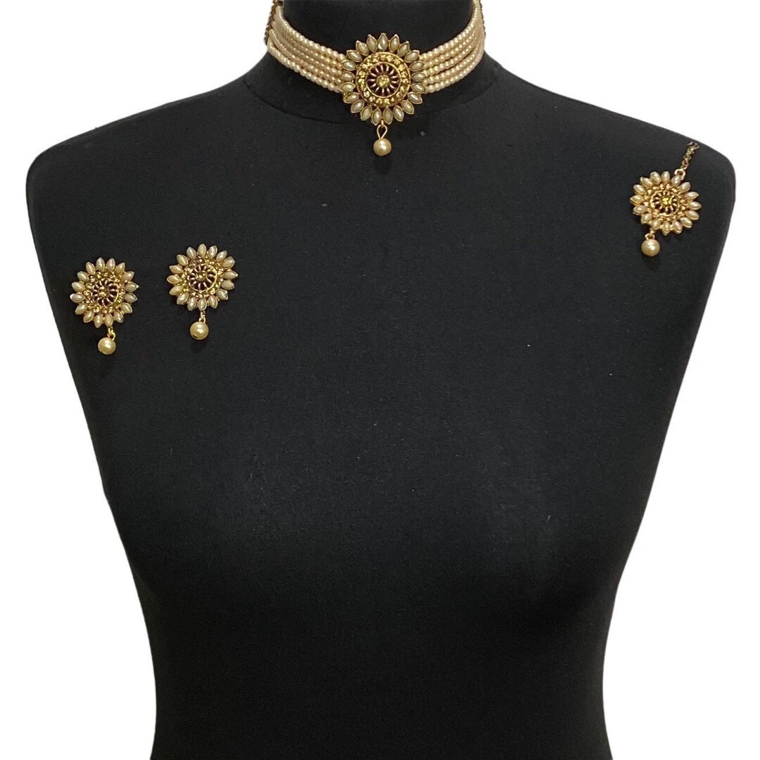 Elegant Pakistani Choker , Pakistani Choker , Indian Choker , Pakistani ...