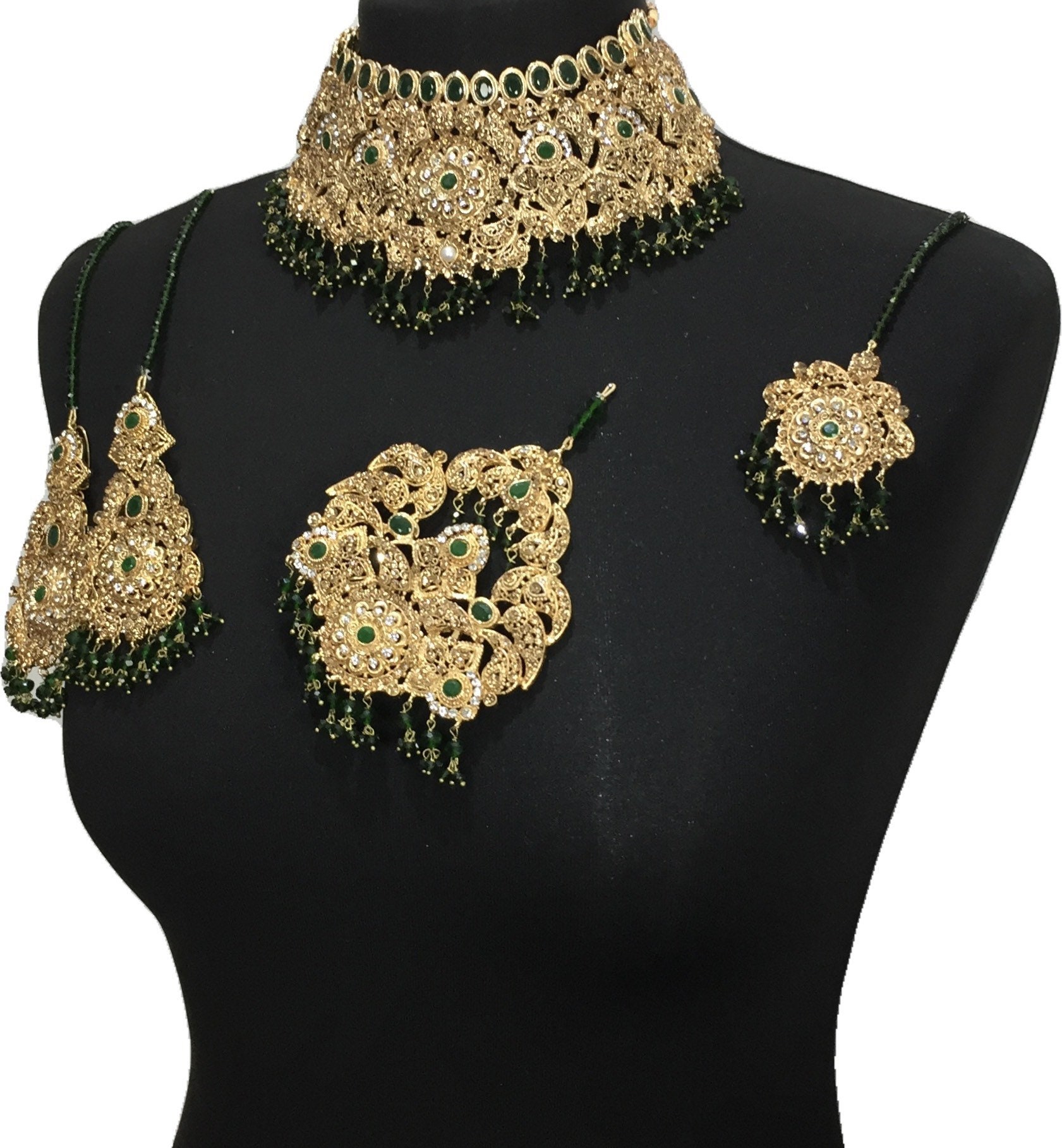 Pakistani jewelry indian jewelry Pakistani jewellery | Etsy