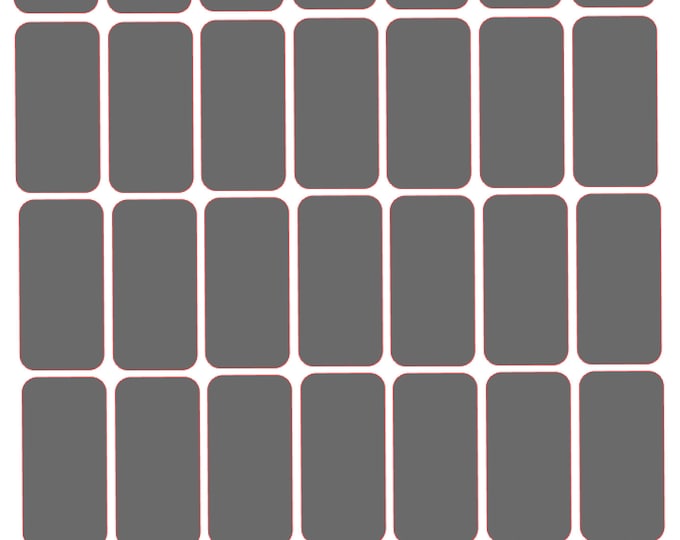 Domino Cut Template SVG for Cricut and Silhouette, Domino SVG, SVG File ...