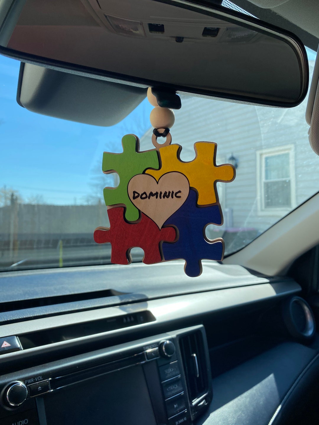 Autism Car Hanger Charm - Etsy
