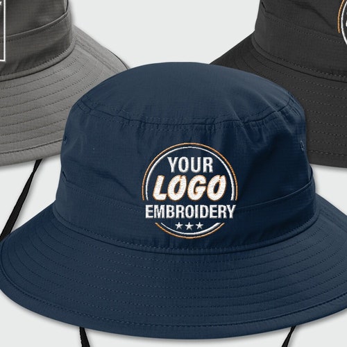 Customized Embroidered Bucket Hat Custom Text Embroidery - Etsy