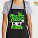 Personalized Vegan Chef Apron, Vegan Apron, Vegetarian Chef Apron, Gift ...