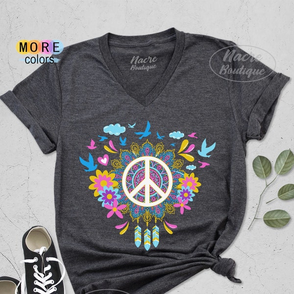 Peace T Shirt - Etsy