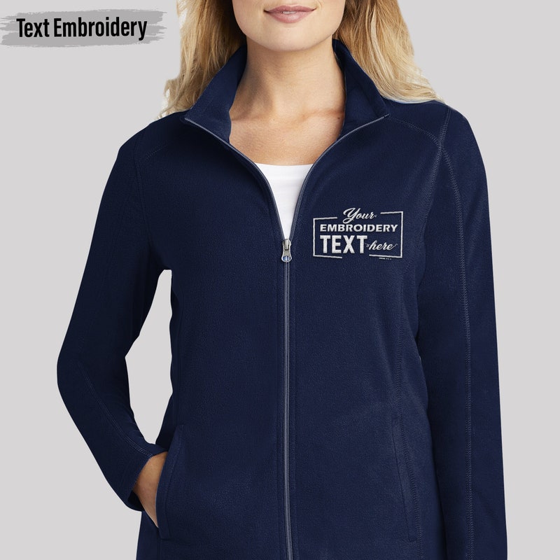 Logo Sweater Fleece Jacket - Etsy