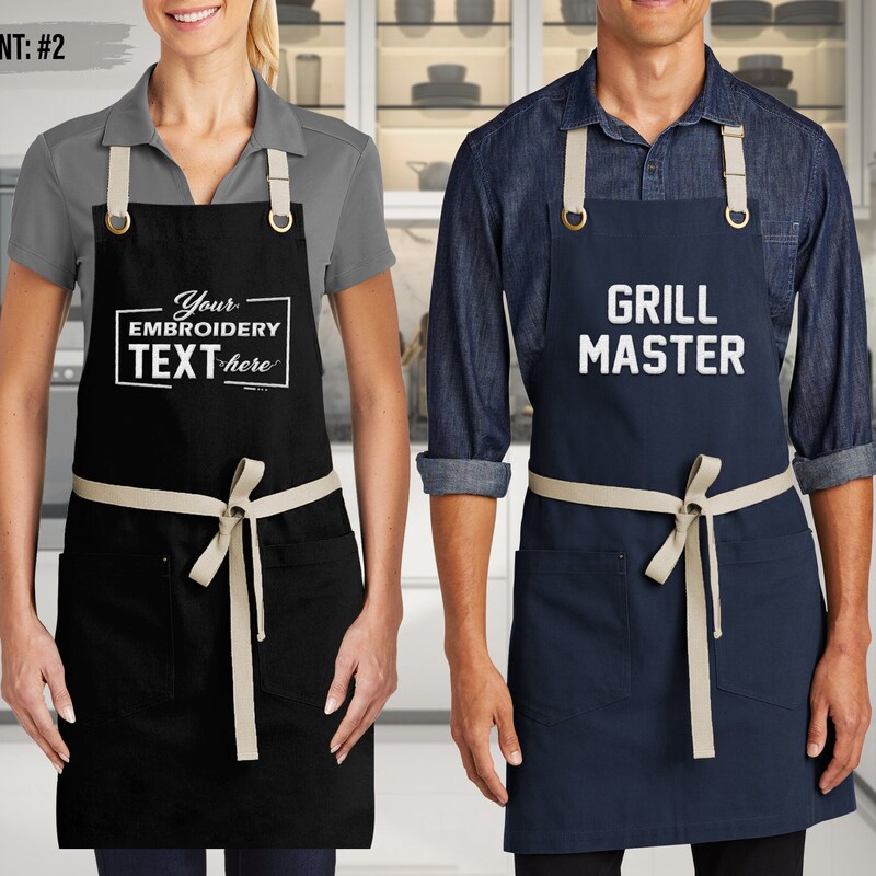 Embroidered Aprons - Etsy