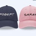 Custom Embroidered Dad Hats, Couples Matching Hats, Custom Friends Caps ...