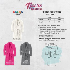 Custom Embroidered Robe, Personalized Robe, Mr and Mrs Robes ...