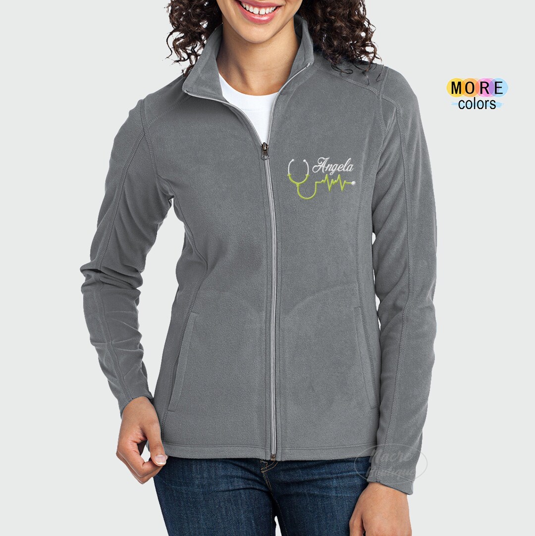 Nurse Jacket Personalized, Personalized Embroidered Nurse Jacket, RN ...