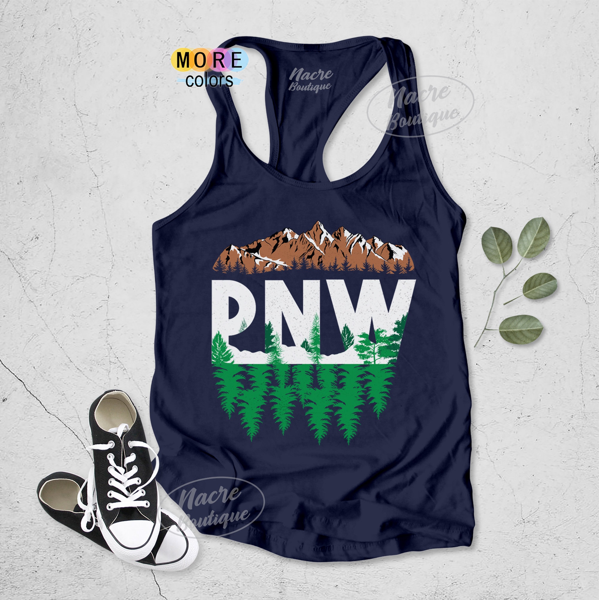 PNW Tanks Pacific Northwest Shirt Northwest Pride Tanks - Etsy UK