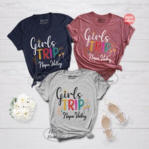 Girls Trip Shirts Matching Girls Shirts Bachelorette Party | Etsy