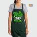 Personalized Vegan Chef Apron, Vegan Apron, Vegetarian Chef Apron, Gift ...