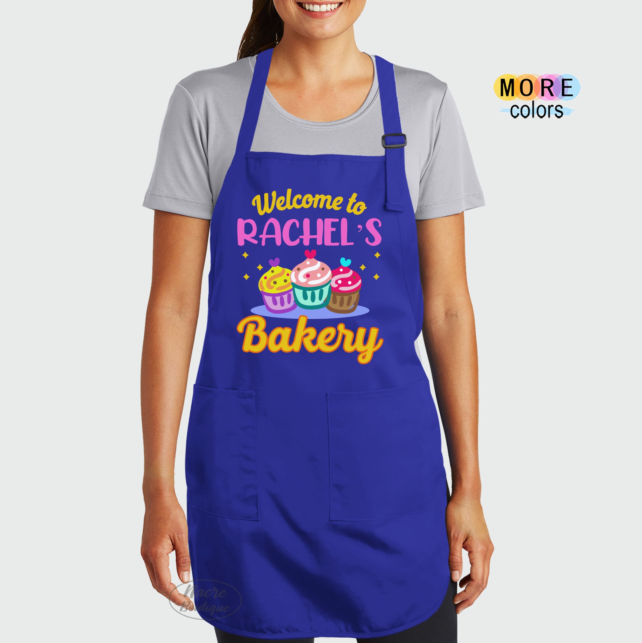 Welcome to My Bakery Apron Custom Bakery Apron Kitchen - Etsy