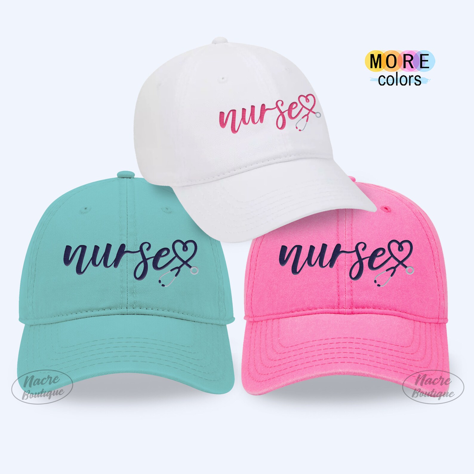 Nurse Baseball Hats Stethoscope Hat Nurse Hat Nurse Gifts | Etsy