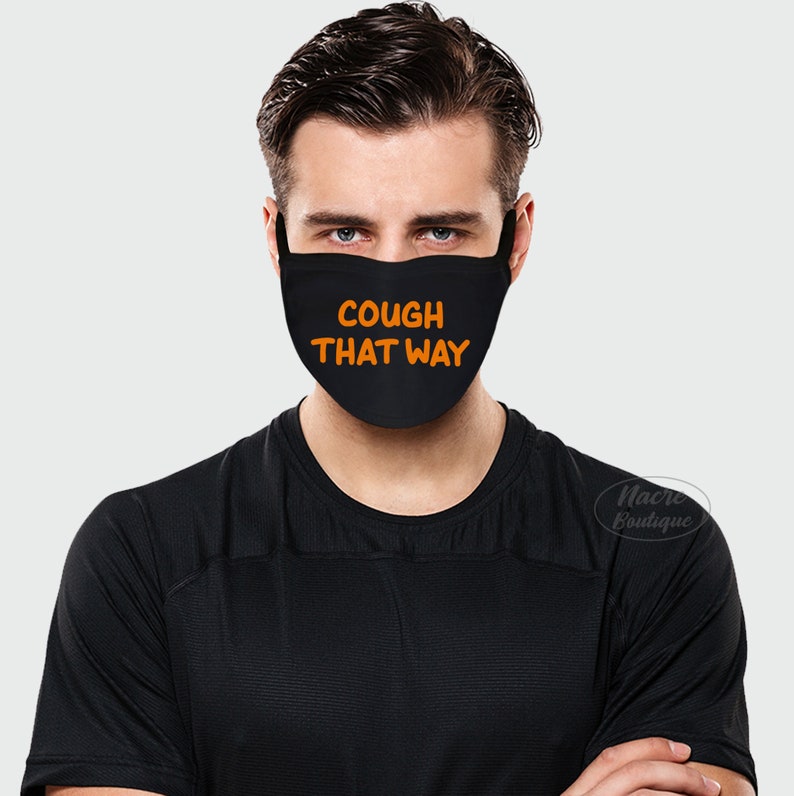 Custom Text Face Mask Personalized Face Mask Custom Face - Etsy