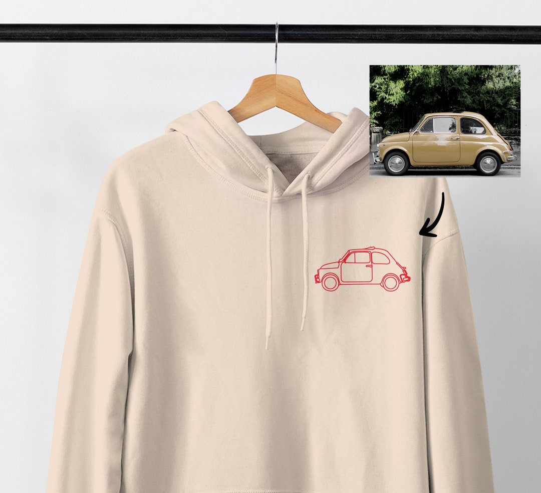 Custom Car Hoodie, Custom Car Outline Hoodie, Custom Dad Gift, Custom ...