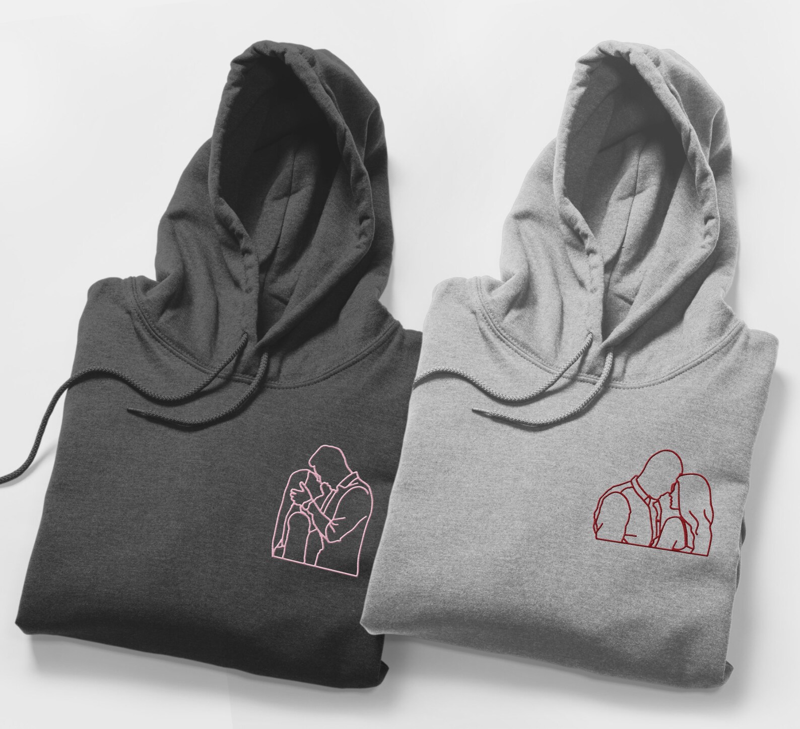 Custom Embroidered Hoodie Custom Hoodies With Your Text - Etsy