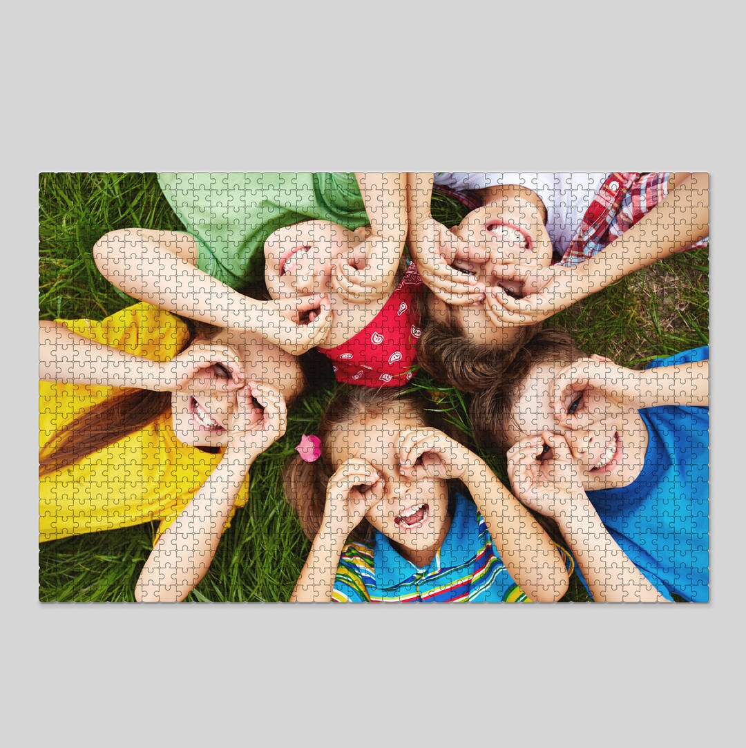 Custom Photo Puzzle, Personalized Picture Puzzle, Custom 1000 Pieces ...