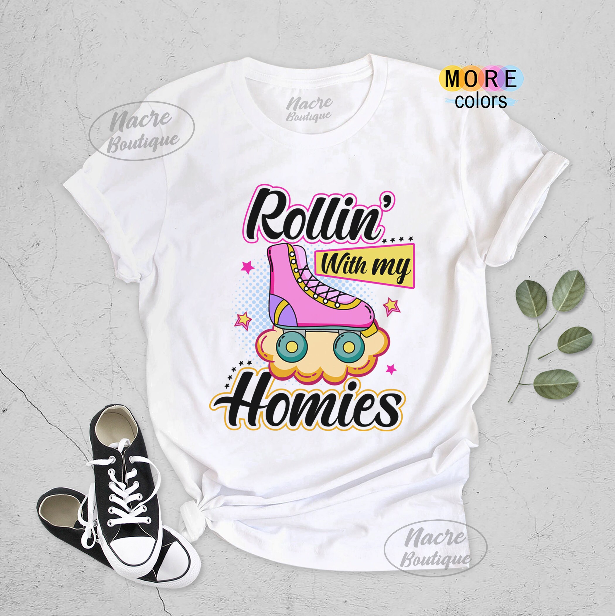 Rollin With My Homies Shirt Roller Skate Shirt Skater Club - Etsy