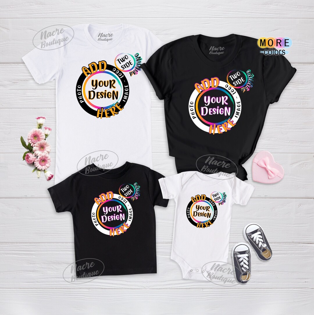 Custom Shirts, Add Your Image Shirt, Add Your Logo Shirt, Custom Shirt ...