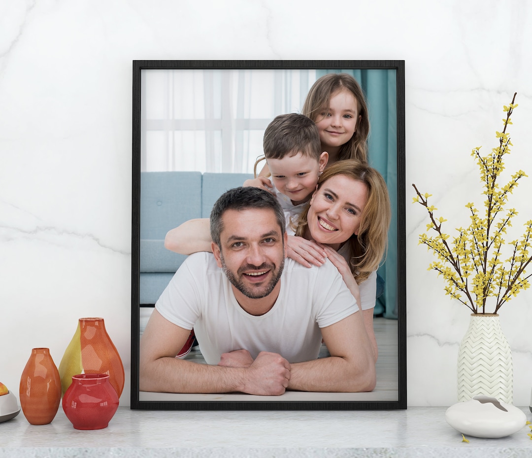 Custom Poster, Personalized Poster, Family Photo Poster, Wedding Poster ...