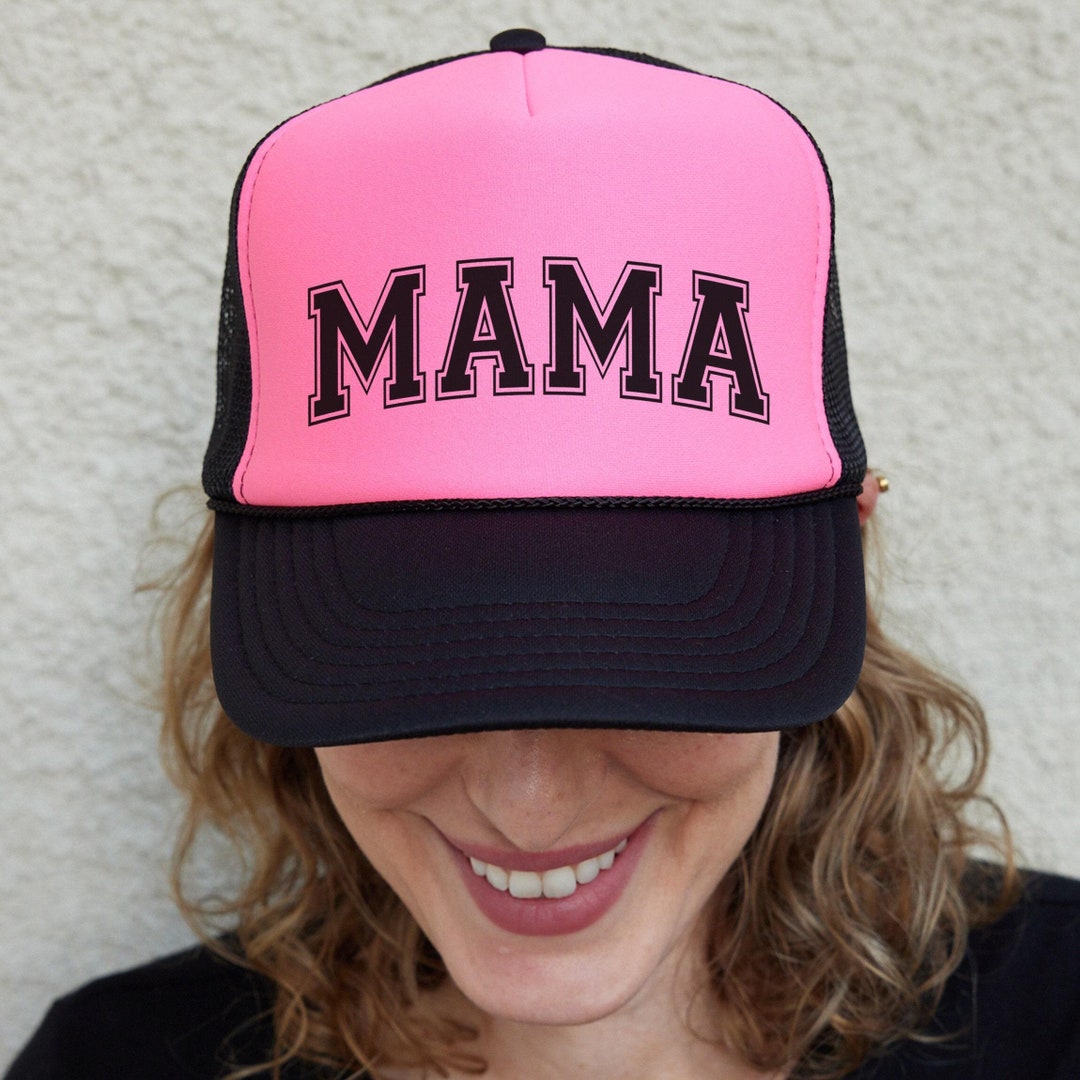 Mom Baseball Hat, Mama Trucker Hat, Mom Gift, Mommy Hat, Mother's Day ...
